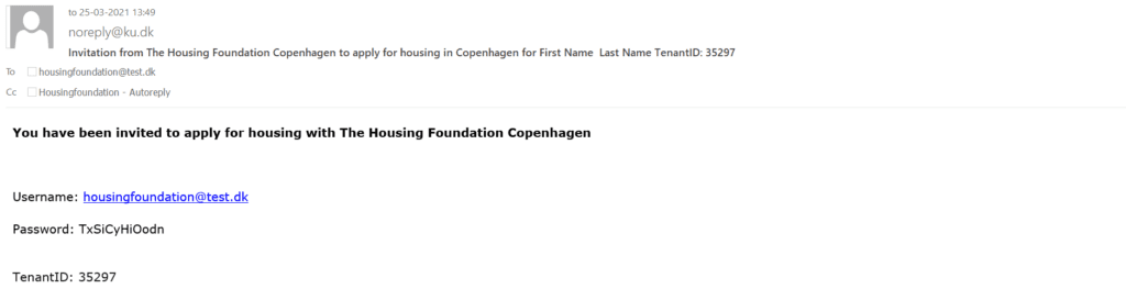Q A Invitation howdoilogintothebookingsystem Housing Foundation
